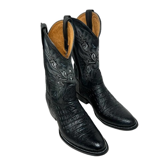 El Patron | Shoes | El Patron Leather Western Boots 275 Mex Us 95 ...